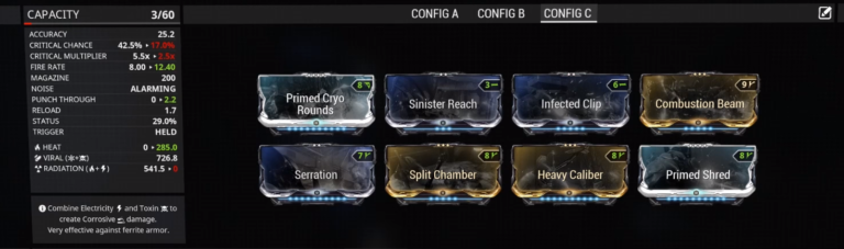 Ignis Wraith Build - Warframe Blog