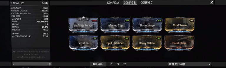 Ignis Wraith Build - Warframe Blog