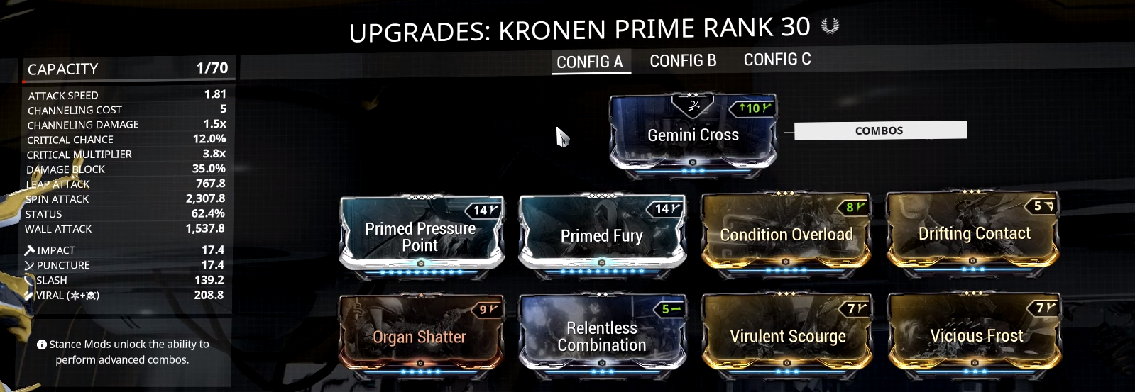Kronen Prime Build - Warframe Blog